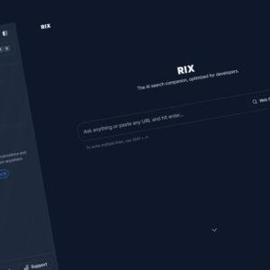 Rix es un motor de búsqueda impulsado por IA - WD5 Web Design